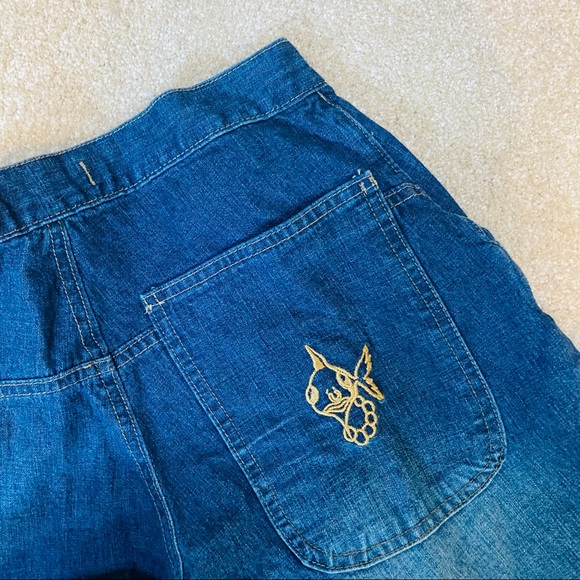 punkyfish | Jeans | Rare Punkyfish Oversized Wide Leg Denim Blue Jeans ...